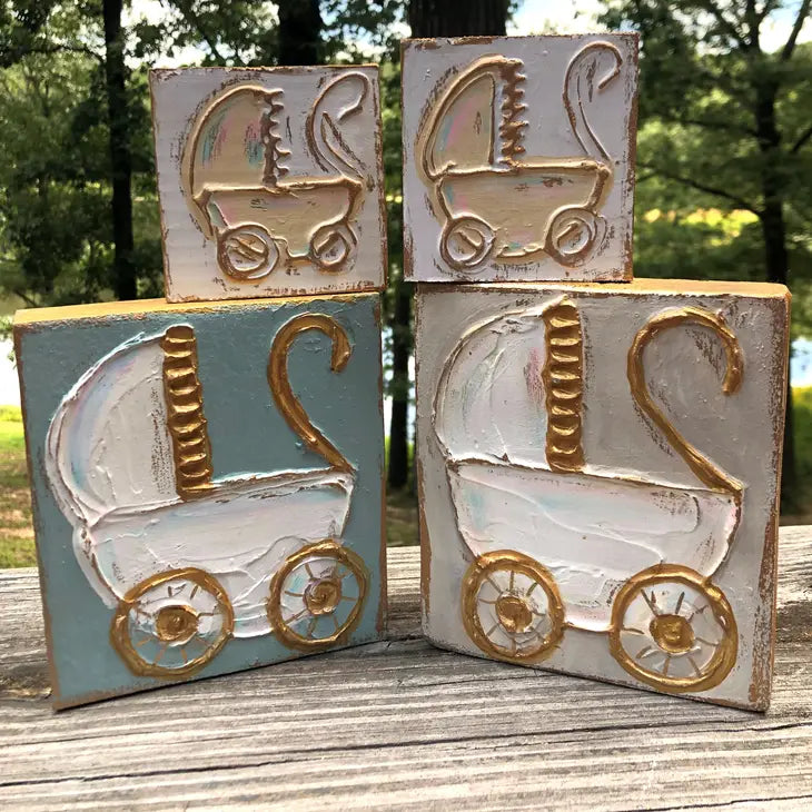 6X6 BABY CARRIAGE BLOCK – Holt & Company, LLC
